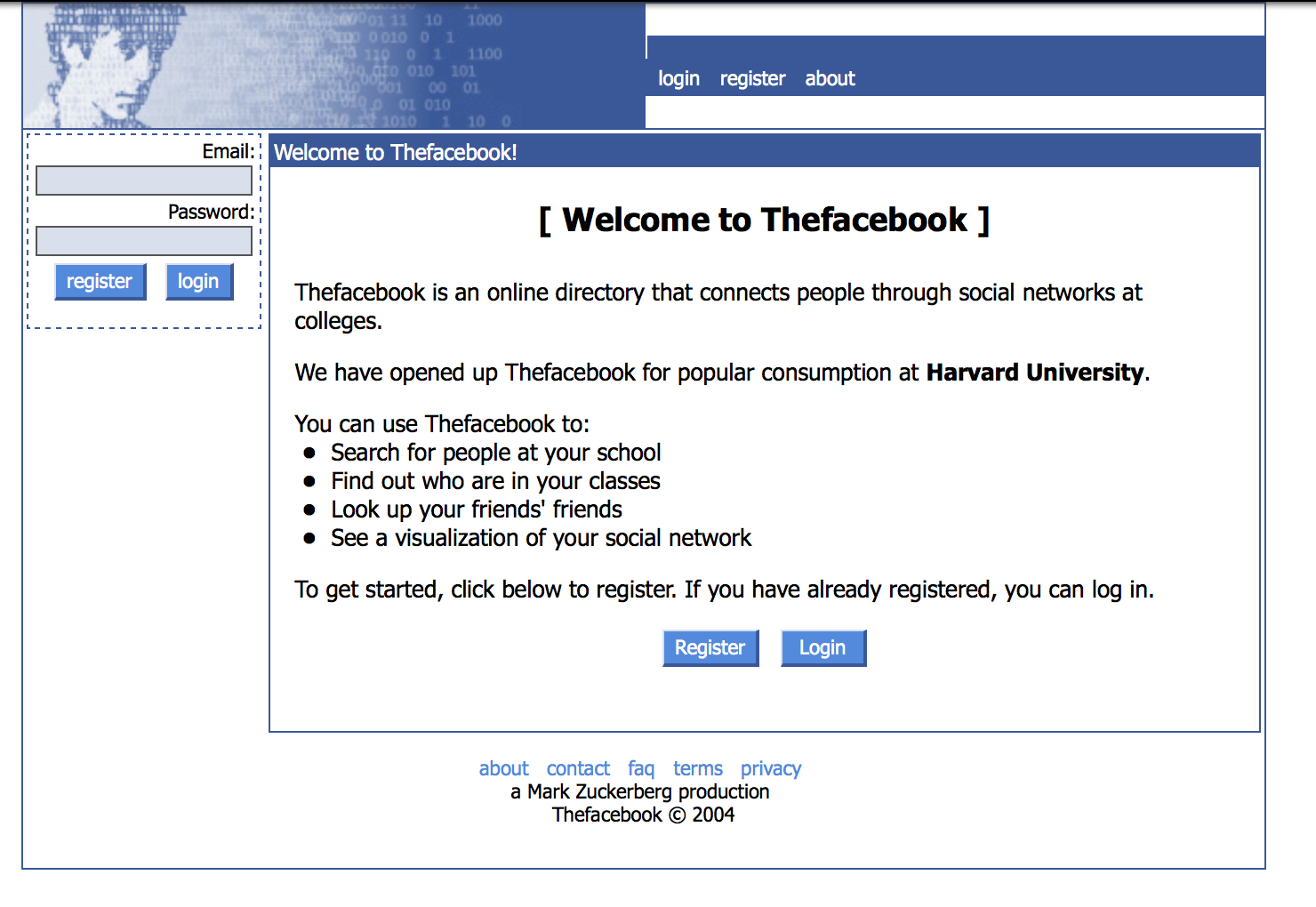 Early Facebook Screenshot - VRM Intel